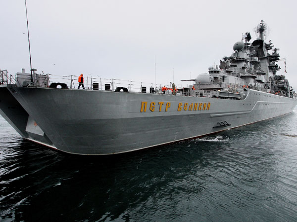 Russian Nuclear Missile Cruiser Protects Syrian Chemical Weapons